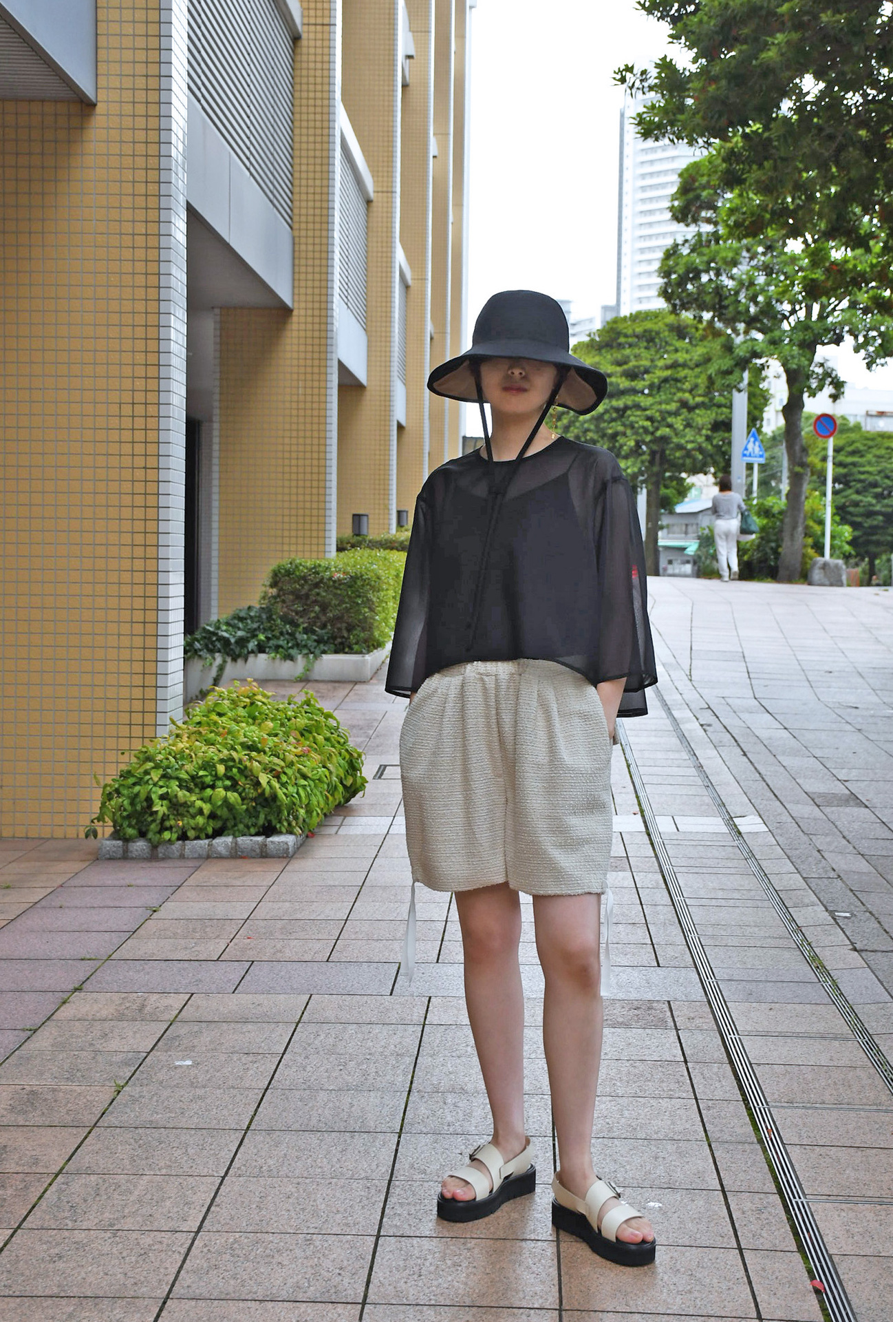TENNE HANDCRAFTED MODERN Organza Pullover: arable soil